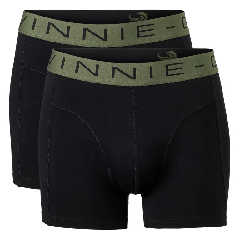 Vinnie-G Boxershorts Voordeelpakket 10-pack Black / Forest Green / Grey ...
